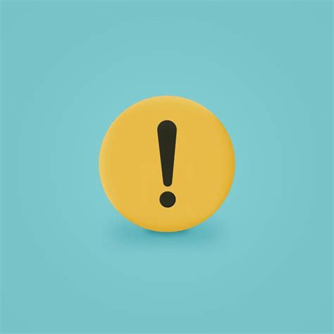 Warning Message Concept Represented By Exclamation Mark Icon