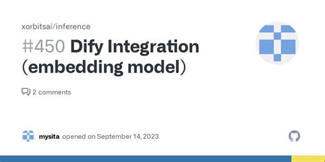 Dify Integration Embedding Model Issue 450 Xorbitsai Inference