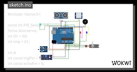 Smart Home Wokwi Esp32 Stm32 Arduino Simulator