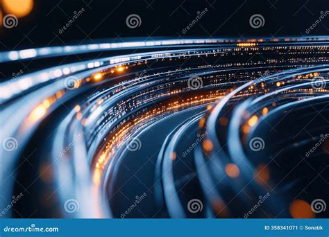 Exploring The Digital Landscape Of Encryption With Glowing Symbols And Secure Data