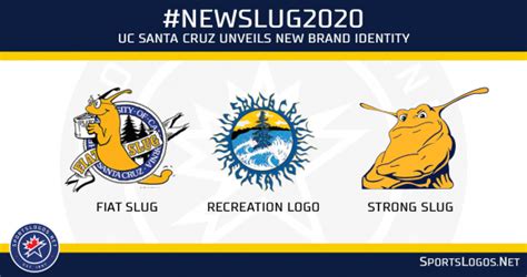 Uc Santa Cruz Banana Slugs Reveal New Brand Identity Sportslogosnet News