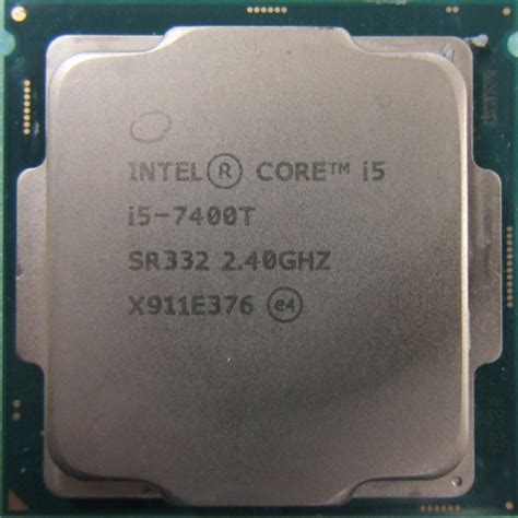 Купить Процессор Intel Core I5 7400t 2 40ghz 6mb 8gt S Sr332 S1151 Tray цена 3267 грн — Prom