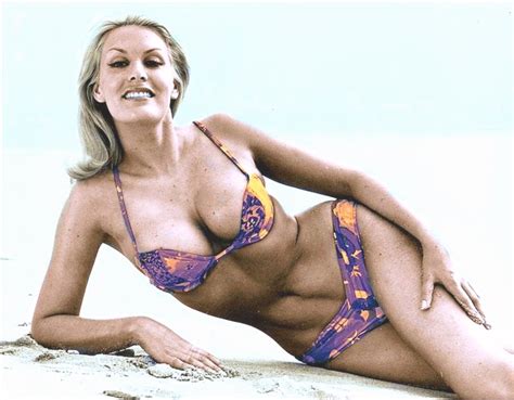 June Wilkinson In A Floral Bikini 24 Femmes Per Second