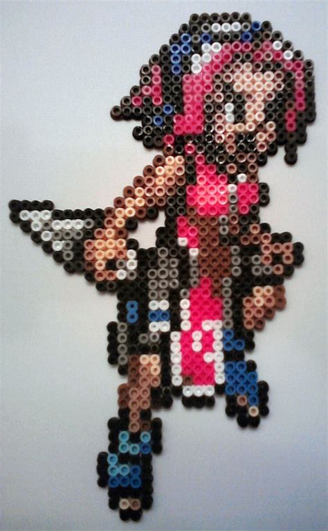 Sakura Haruno 2 Fuse Bead Perler Bead Patterns Perler Bead Art
