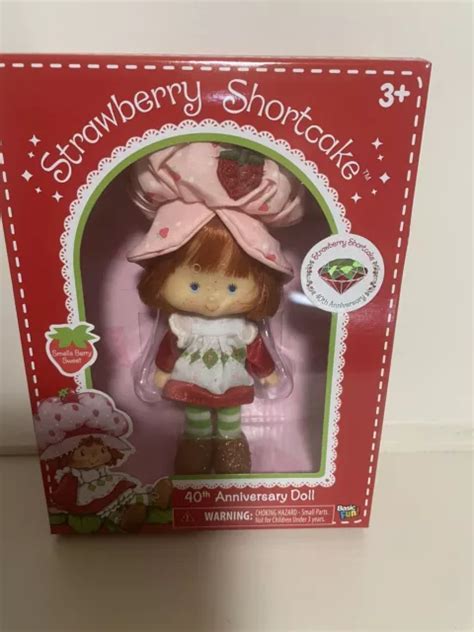 Strawberry Shortcake 40th Anniversary Doll Brand New In Box Eur 1119