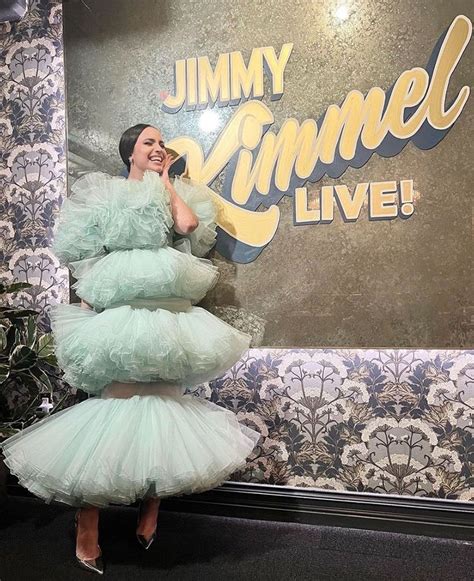 Sofia Carson Wore Giambattista Valli On Jimmy Kimmel Livesofia Carson