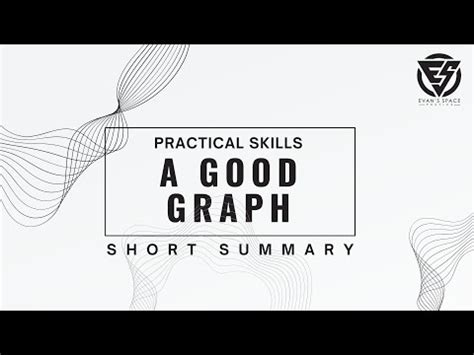 Example Of A Good Graph Summary Graph Plotting And Conclusion Evan S Space