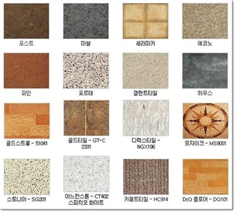 인테리어 참고 바닥 마감재 종류 네이버 블로그