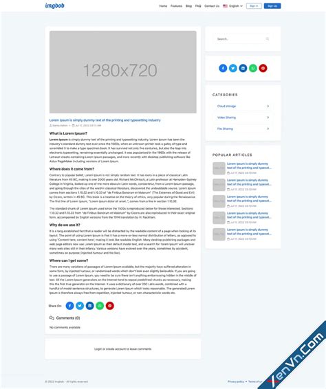 Imgbob Upload And Share Images Platform Php Script 16 Xenvncom