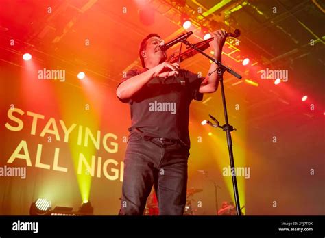 Manchester England 13th November 2024 Yellowcard Headlining O2