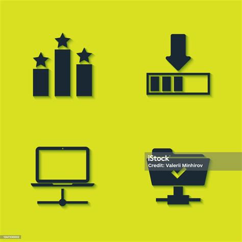 순위 별 설정 Ftp 작업이 성공 컴퓨터 네트워크 및 로드 아이콘 벡터 1위에 대한 스톡 벡터 아트 및 기타 이미지 1위 개념 건강관리와 의술 Istock