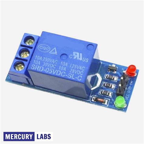 VDC Way Channel Relay Module Mercury LABS