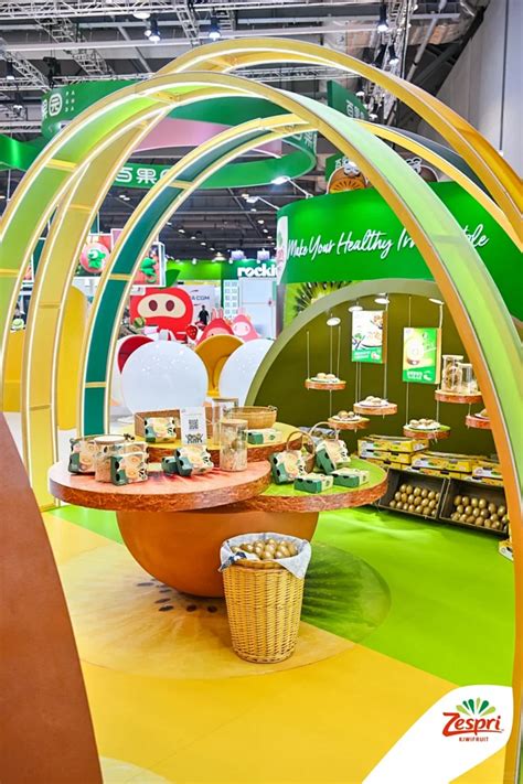 上海食品展会策划搭建公司｜佳沛亚洲果蔬展 小红书 花瓣网