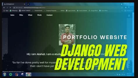 Python Programming And Django Projects Tasks By Akshatshirsat Fiverr