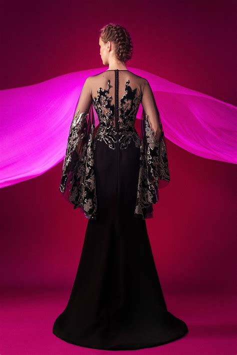 Black Couture Evening Gowns