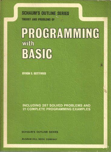 Schaums Outline Of Theory And Problems Of Programming With Basic