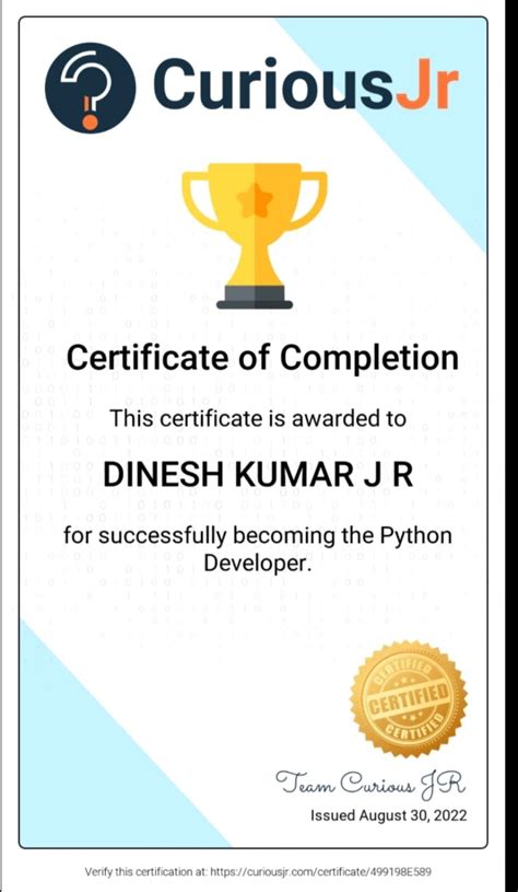 Dinesh Kumar J R On Linkedin Pythondeveloper