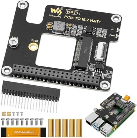 Amazon Com Waveshare PCIe To M Adapter For Raspberry Pi Supports NVMe Protocol M Solid