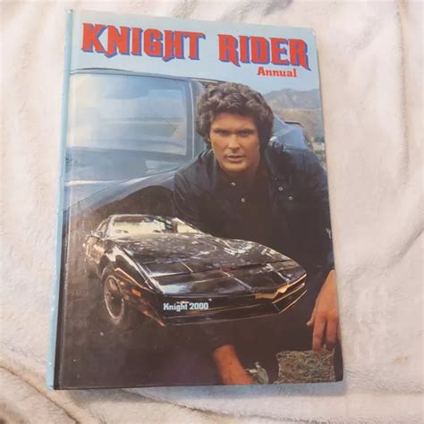 Vintageretroknight Rider Tv Show Annual David Hasselhoff 1982
