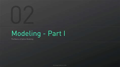 C D Fundamentals Introduction To Spline Modeling YouTube