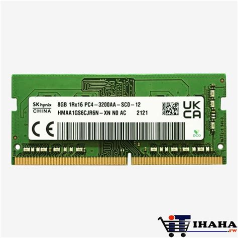 Sk Hynix 8gb Ddr4 3200mhz Pc4 25600 1 2v 1r X 16 Sodimm Laptop Ram Ihaha Technologies Online