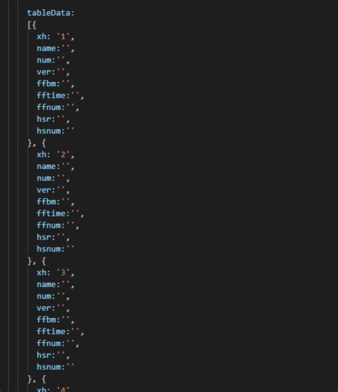 vue js element ui table 表格是无数据，通过表格里面插入input输入值，如何获取表格里的内容形成数组？ segmentfault 思否