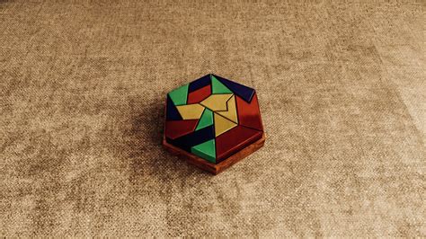 3d File Hexagonal Puzzle Board Montessori Toy 🧩・3d Printing Model To