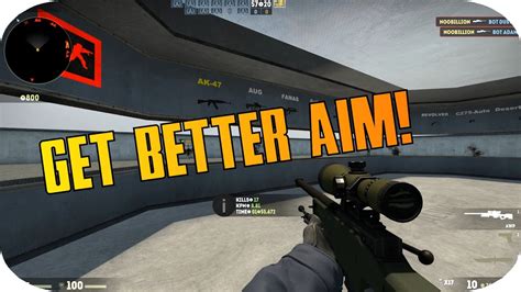 HOW TO GET BETTER AIM CS GO Tutorials YouTube