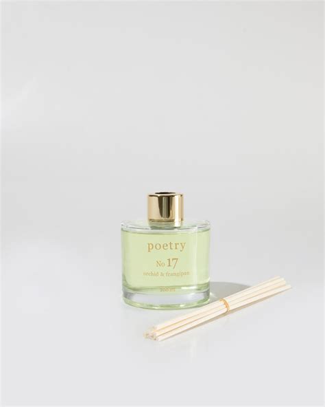Orchid And Frangipani Premium Fragranced Diffuser 200ml Poetry