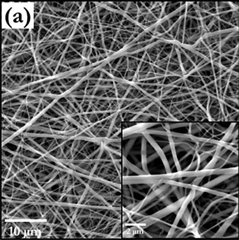 9 Sem Image Of 1 D Nanofiber Material Of Titanium Niobium Oxide Tinb 2