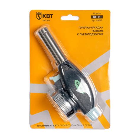 Горелка насадка газовая с пьезоподжигом Gt 11 КВТ купить в Минске МТИ Электро