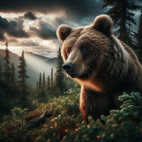 Download Ai Generated Bear Wildlife Royalty Free Stock Illustration