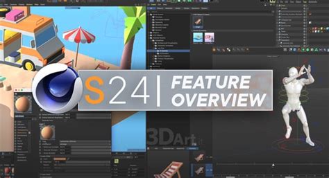 🤯 maxon cinema 4d s24 feature overview r 3dart tutorial
