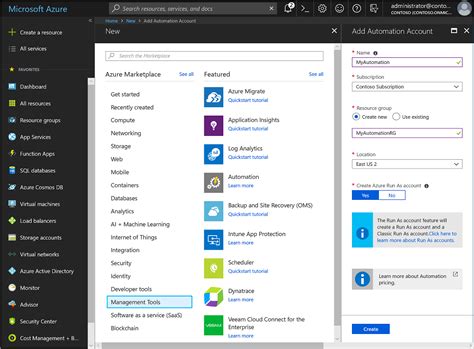 How To Create Automation Account In Azure Communication Square Knowledge Base