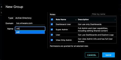 Vmware Aria Operations For Logs Authentication Using Microsoft Active
