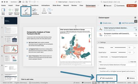 How To Embed Visualizations In Powerpoint Presentations Datawrapper