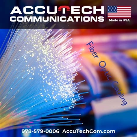 Accutech Communications On Linkedin Fiberoptic Communications Accutech Accutechcomm