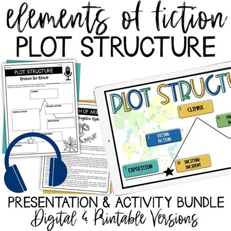 Plot Diagram Mini Lesson Plot Elements And Structure Activities Plot