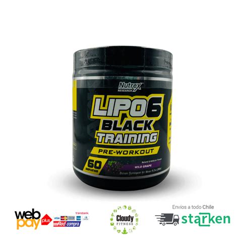 Lipo 6 Black Training De Nutrex Cloudyfitnesscl
