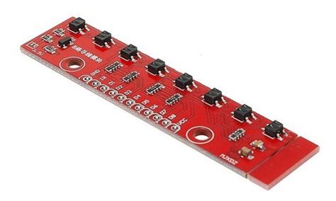 Modulo Qtr 8a Sensor Reflectivo Seguidor De Linea Qtr 8a Arduino
