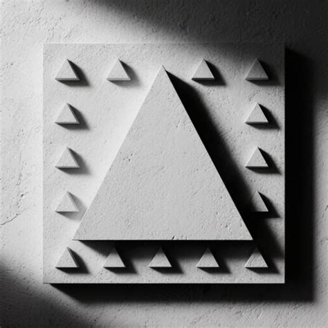 Free Triangular Shadow Play Image Triangle Geometric Minimal
