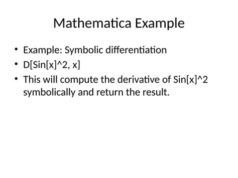 Cs301detailedoverviewmatlabmathematicapythonpptx