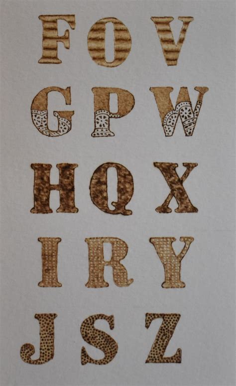 Lettering Pyrography Made Easy