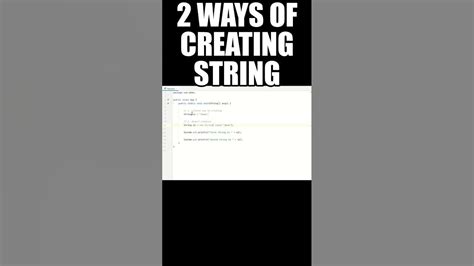 String Interview Question Shorts Java Interview Youtube