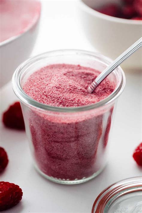 Easy Raspberry Sugar Perfect For Baking Cocktails More Emily Laurae