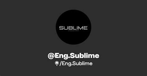 Engsublime Linktree