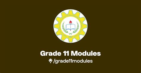Grade 11 Modules Linktree
