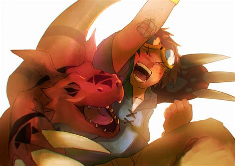 Guilmon And Matsuda Takato Digimon And More Drawn By Sugeno Danbooru