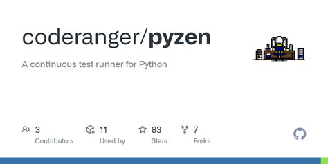 Github Coderangerpyzen A Continuous Test Runner For Python