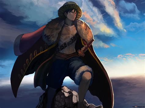 One Piece Pirate Kingmonkey D Luffy 4k Wallpaper Download